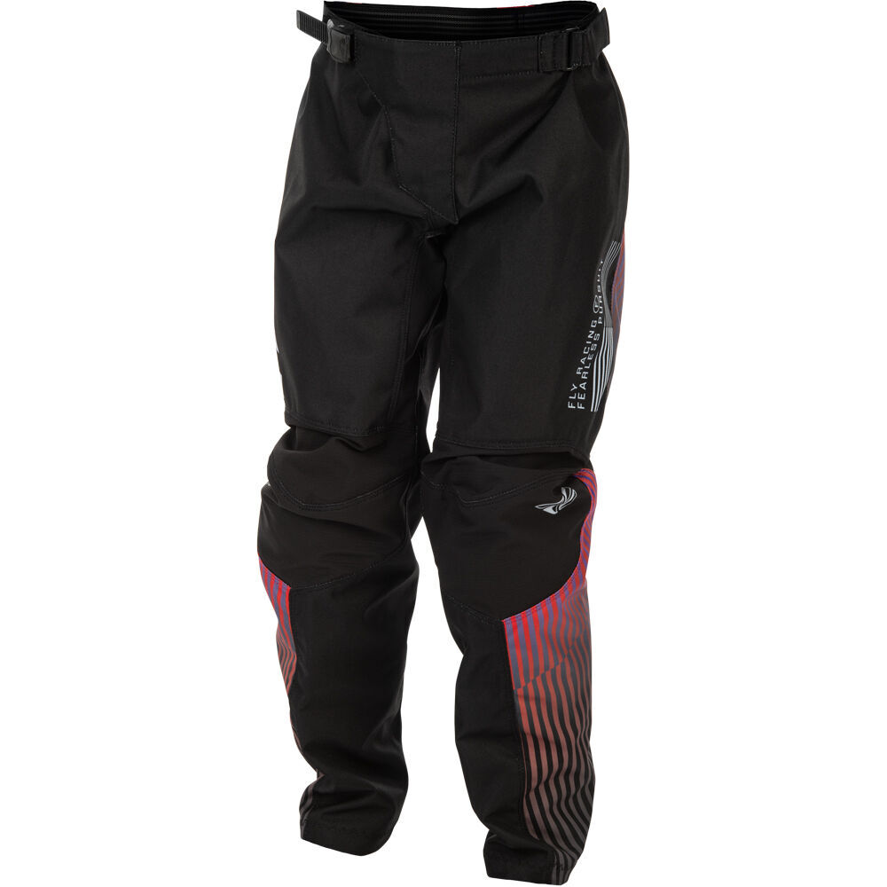 Fly Racing Pants 2026 F-16 Black/Red/Purple Kids