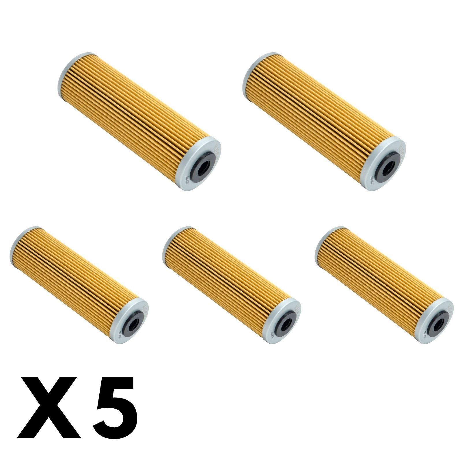 5 Pack K&N Oil Filter for KTM 990 SMR Supermoto 2011-2012