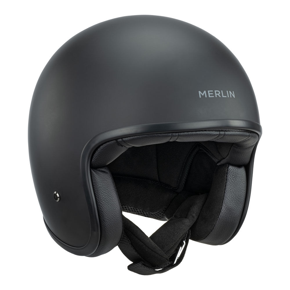 Merlin Helmet Blackbird Matt Black