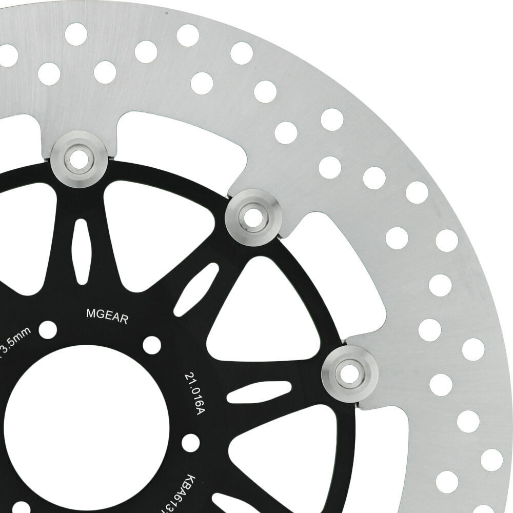 MG Front Left Brake Disc for Honda CBR 900 RR 919 1996-1997 (21-016-A-BK)