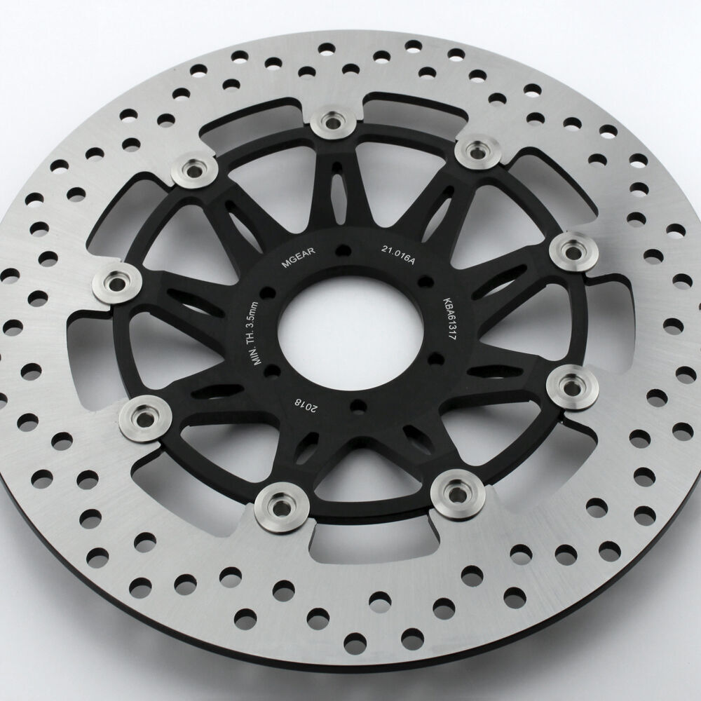 MG Front Left Brake Disc for Honda CBR 900 RR 919 1996-1997 (21-016-A-BK)