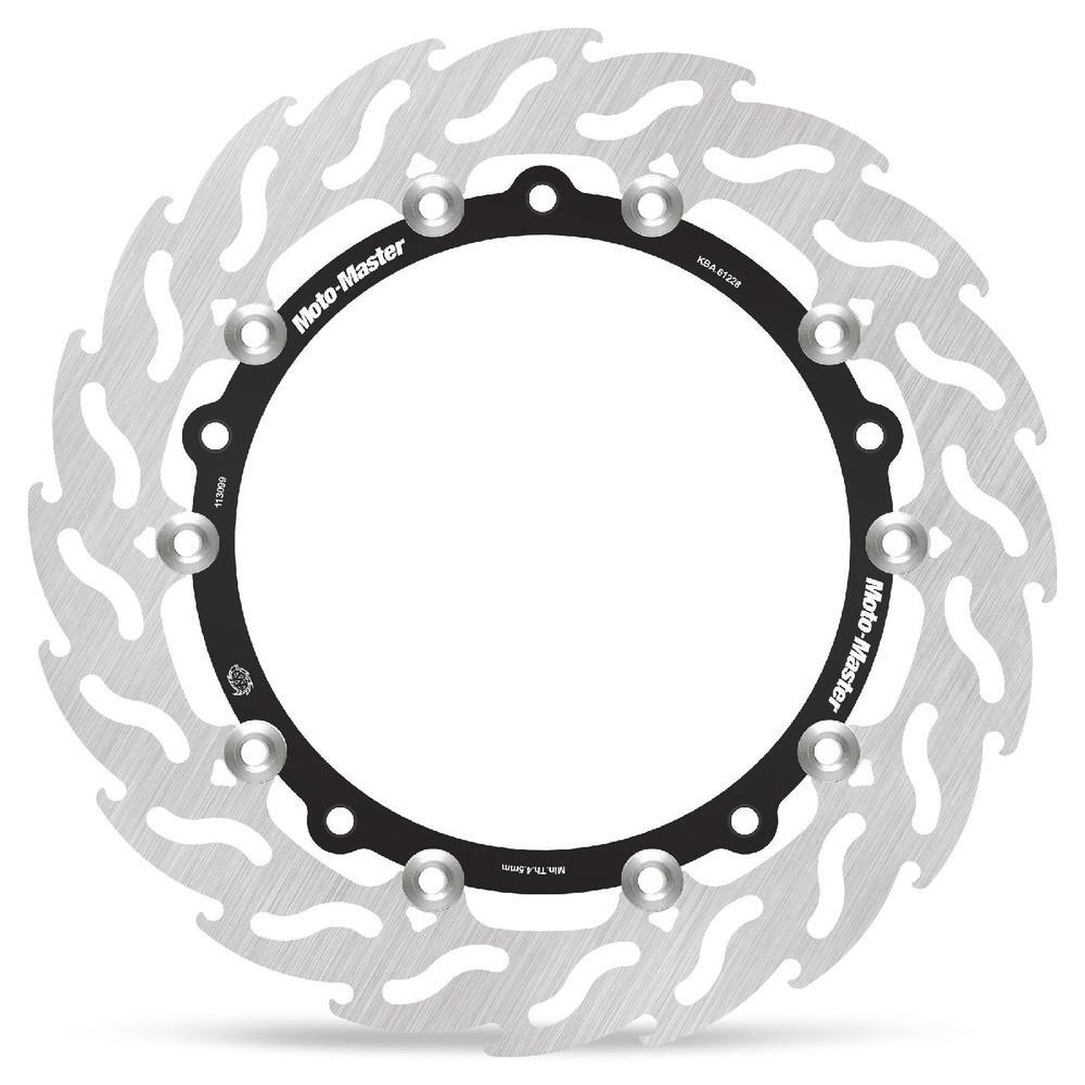 MotoMaster Flame Left Floating Front Brake Disc for BMW R1200 GS 2008-2018