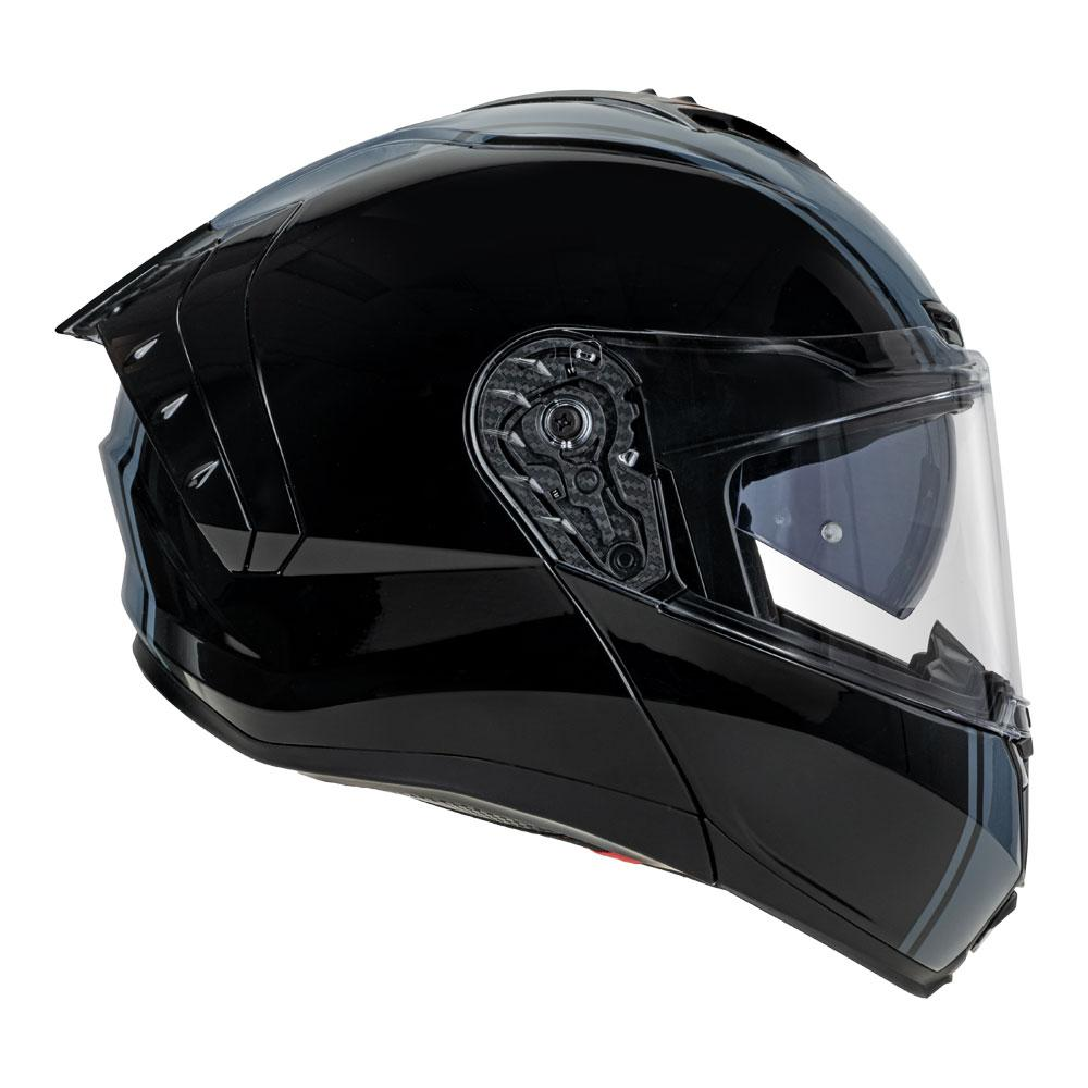 Nitro Helmet F920 Modular Turismo DVS Black/Gunmetal Grey